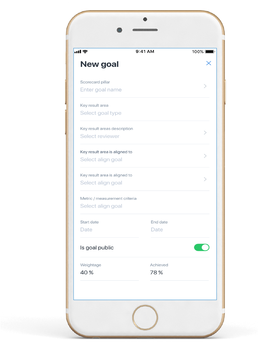 Pocket PMS - Performance Management on Mobile